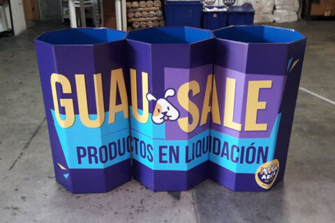 Exhibidores para Productos - Printto Guatemala
